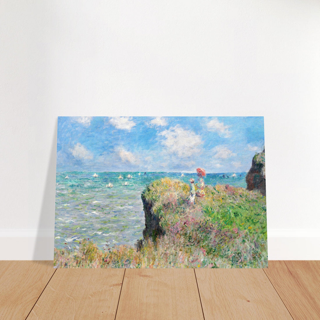 Claude Monet - The Cliff Walk at Pourville, 1882 – Cool Prints
